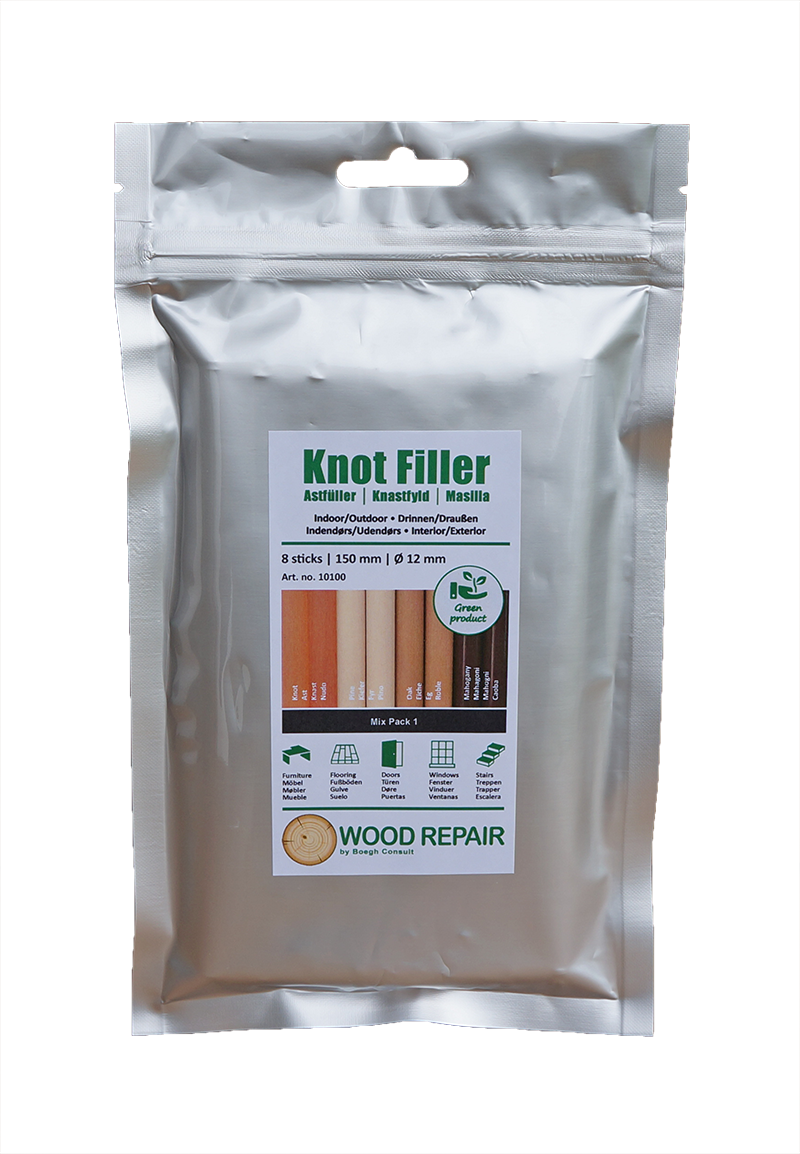 Wood Repair Thermelt® Knot Filler Sticks, COMPACT MIX PACK #1 ...